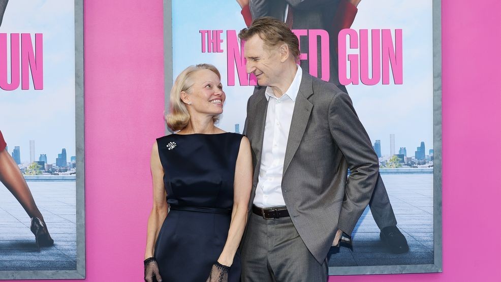 Liam Neeson and Pamela Anderson Spark Romance on Set - CelebTime